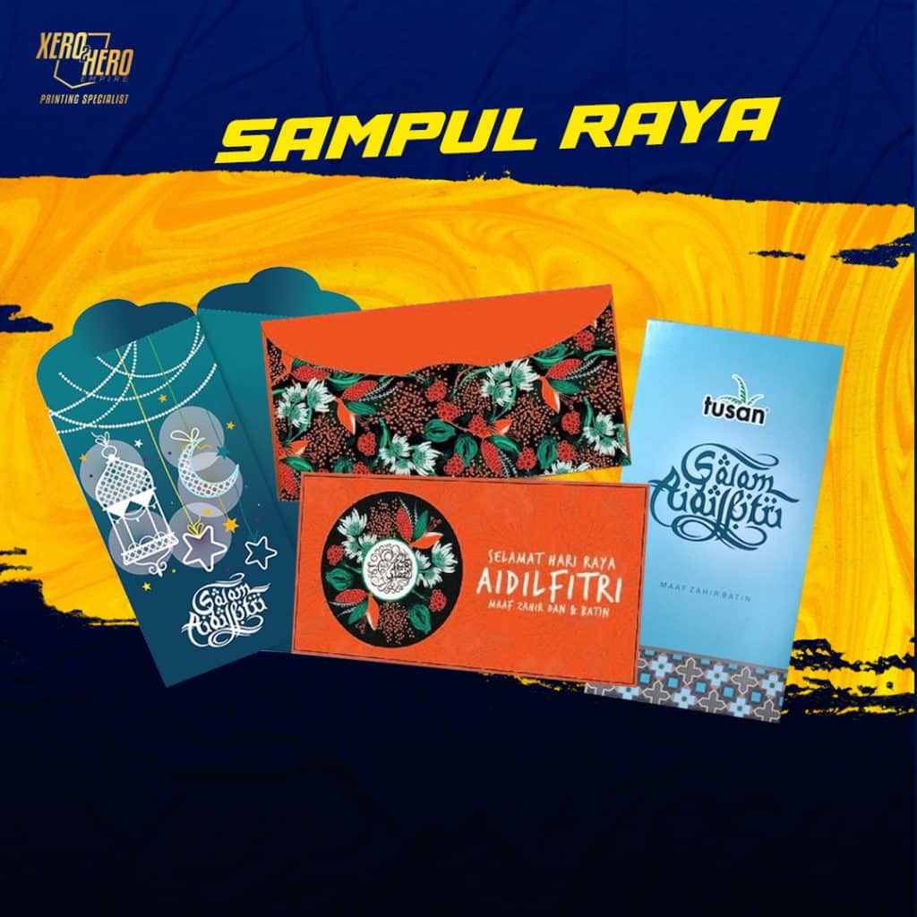 Printing Sampul Raya Kreatif dan Profesional - Xero2Hero